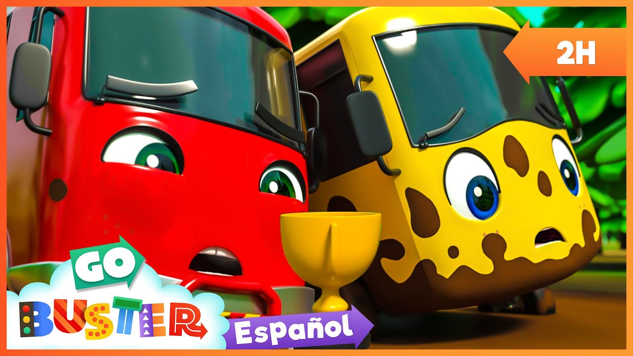 Buster sale en una Aventura | 2 HORAS de Go Buster en Español | Dibujos ...