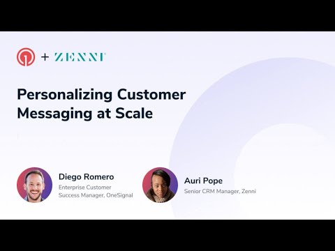 Personalizing Messaging at Scale - YouTube