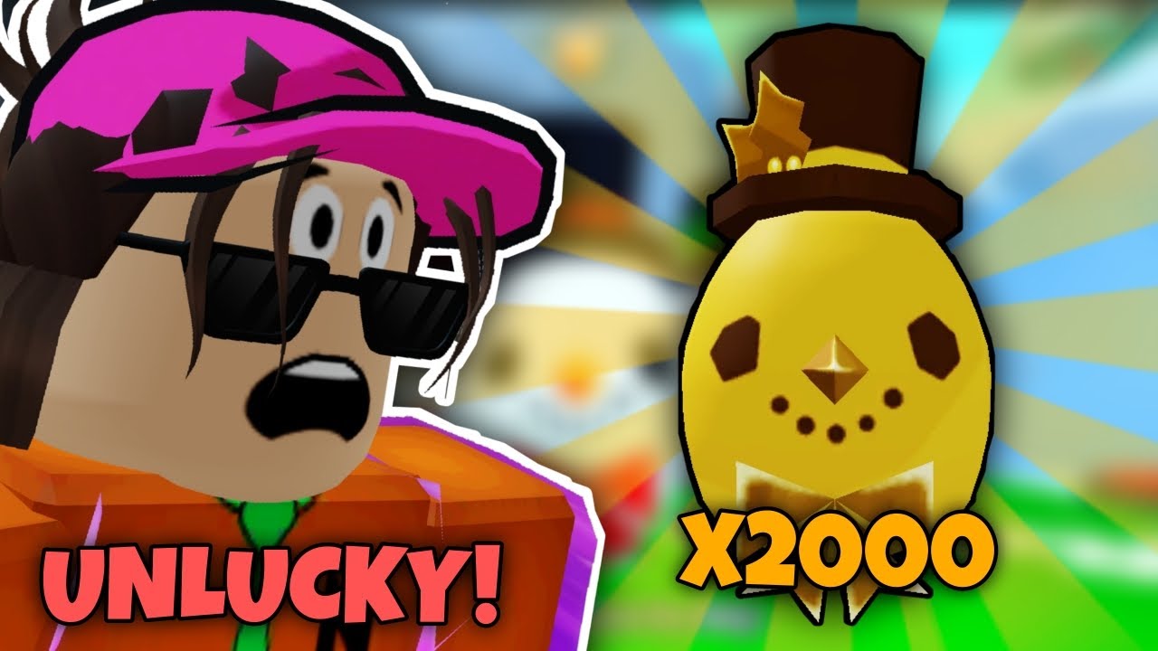 I OPEN x2000 GOLDEN SNOWMAN EGG IN PET SIMULATOR X HARDCORE MODE! - YouTube