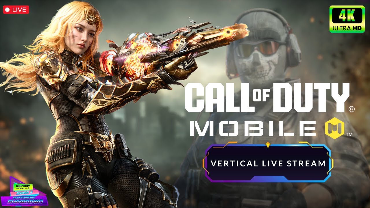 INGAME UPDATE | CALL OF DUTY MOBILE VERTICAL LIVE | #shortsfeed #verticallive #codmlive #cod ...