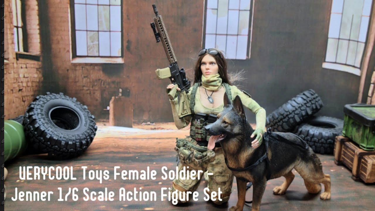 Unboxing VERYCOOL Toys Female Soldier - JENNER 1/6 Scale Action Figure ...
