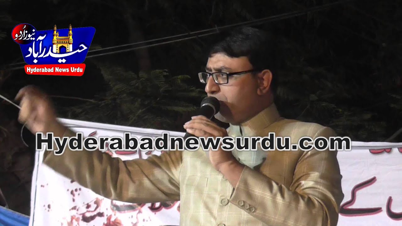 Mbt Leader Amjad ullah Khan Khaled speech on alair encounter - YouTube