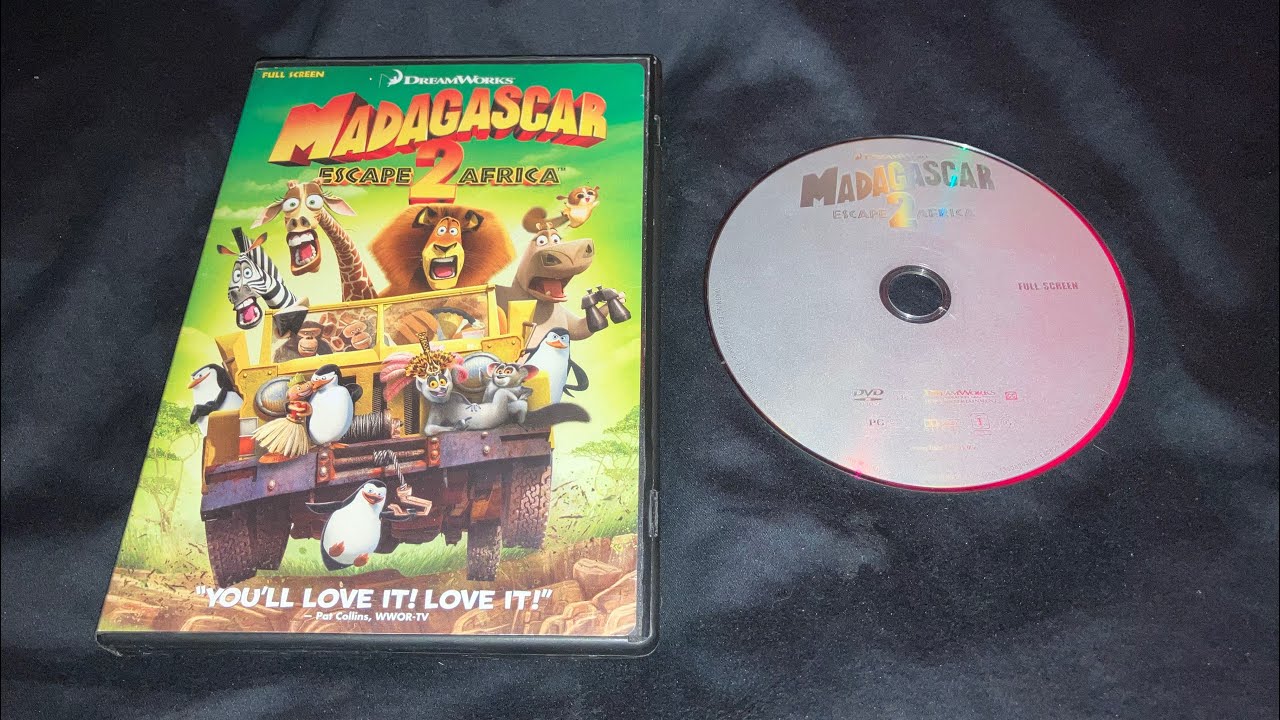 Opening to Madagascar: Escape 2 Africa (2008) 2009 DVD (Fullscreen ...
