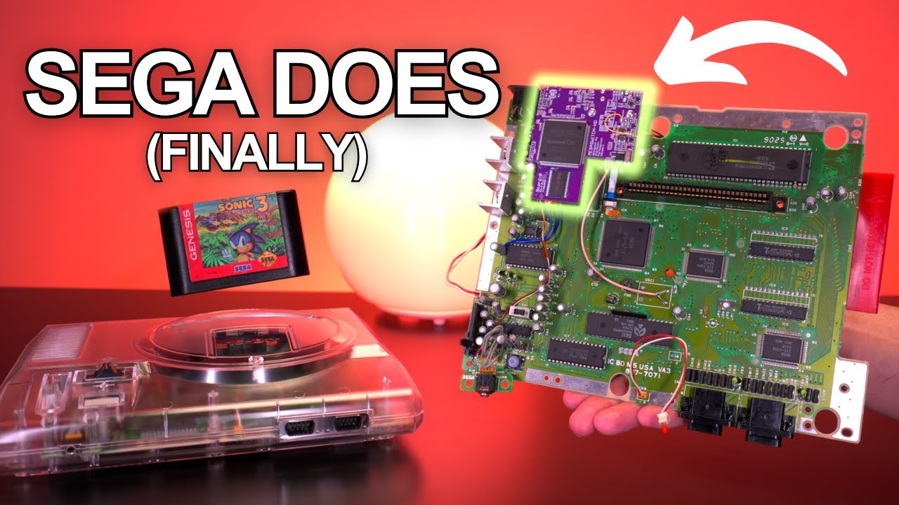 SEGA FINALLY Does What NINTENDON’T | The Megaswitch HD Mod - YouTube