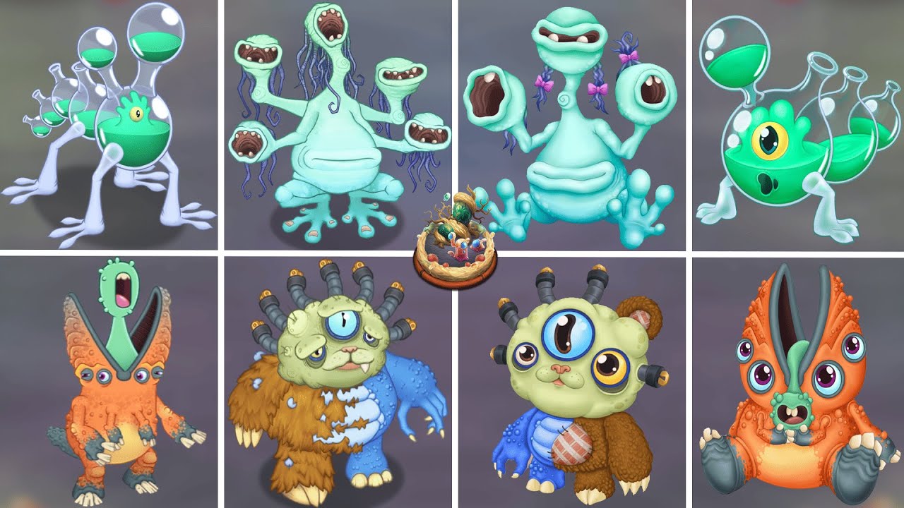 ALL Baby Monsters Ethereal Workshop Wave 7 by Riles | My Singing ...