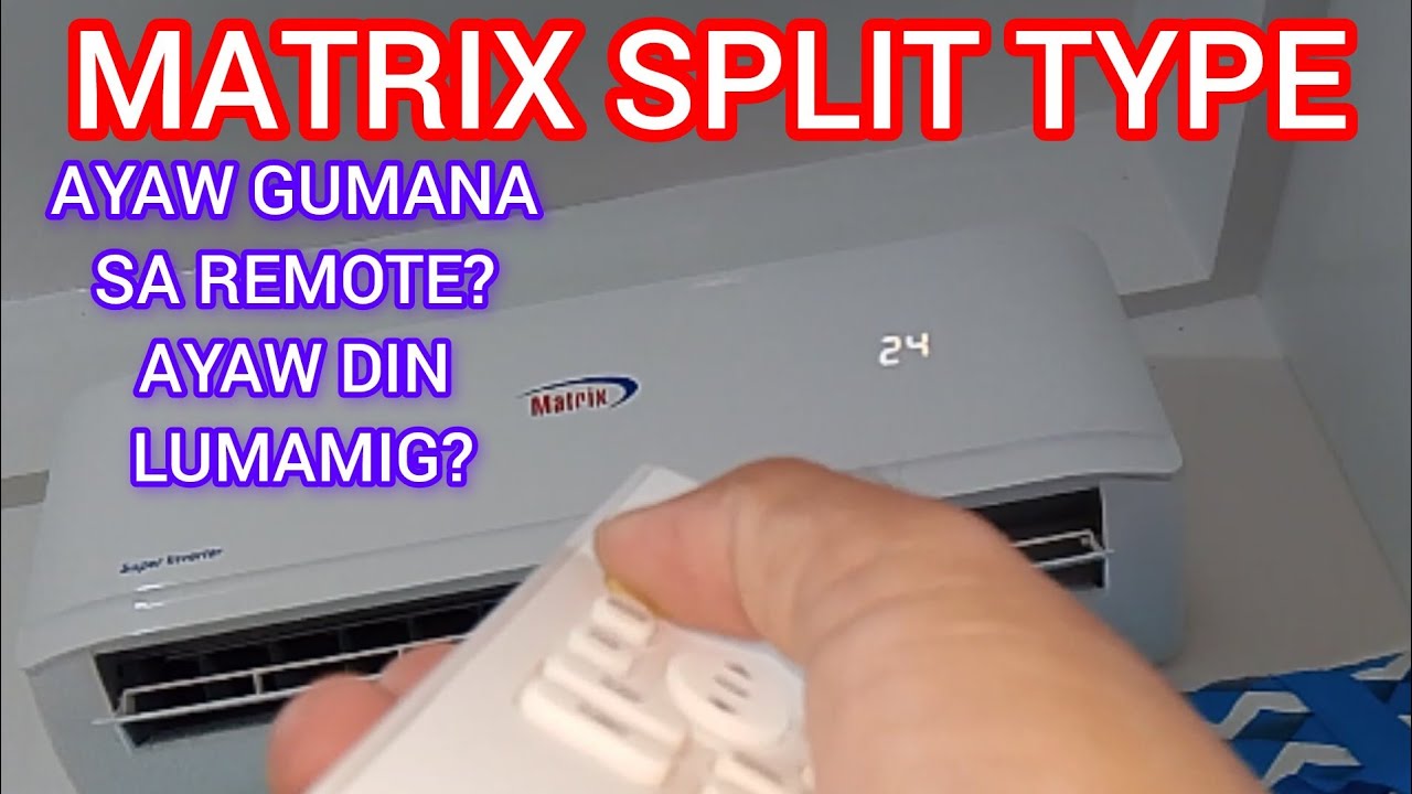 MATRIX SPLIT TYPE/ AYAW GUMANA SA REMOTE AT AYAW LUMAMIG?/ Dolfe DjTech ...