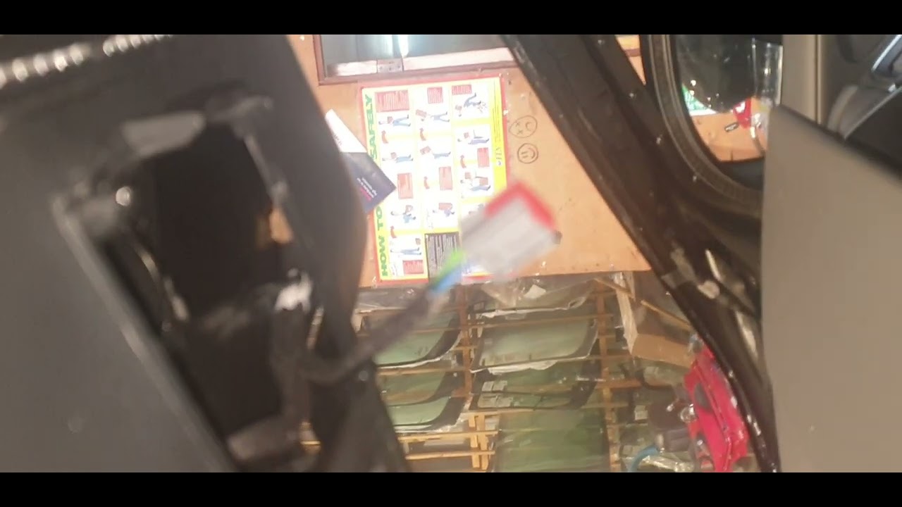 jaguar i-pace rear view mirror sensor and adas camera removal - YouTube