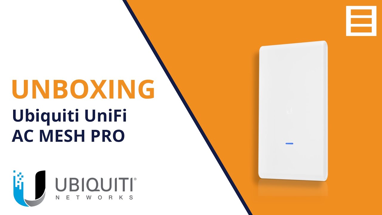 Unboxing: Ubiquiti UniFi AC MESH PRO | OMG.de - YouTube