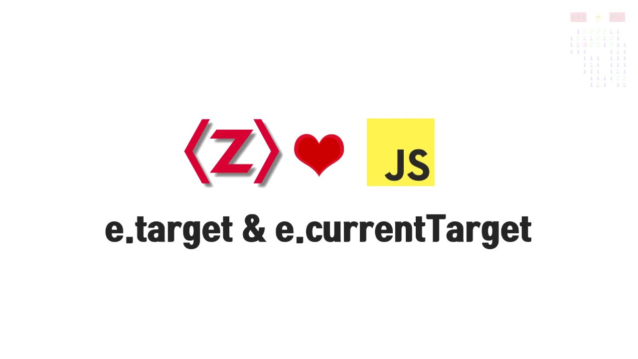 ZeroCho의 JS 중급강좌 8-4. e.target vs e.currentTarget - YouTube