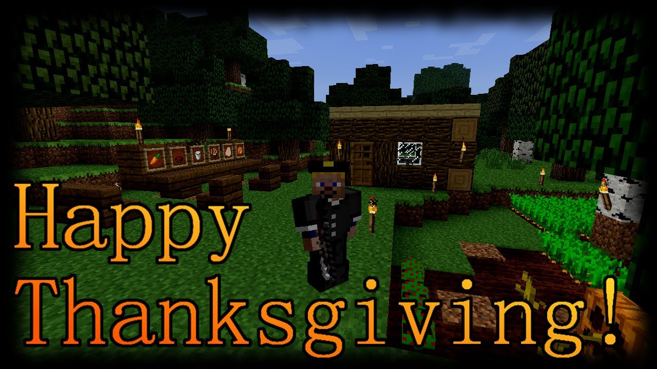 Minecraft Thanksgiving Mod - Let's Cook! - YouTube
