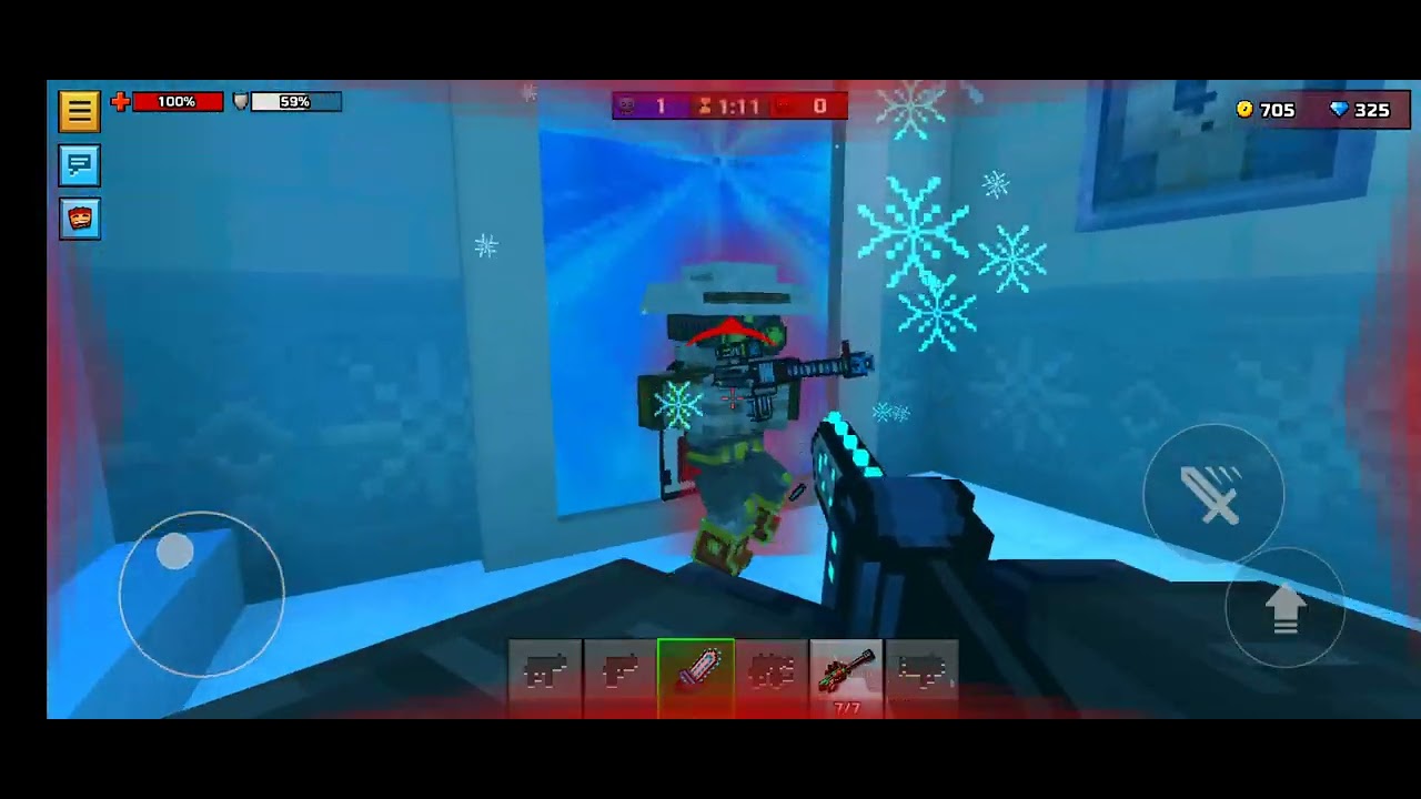 Chainsaw Victory 2 on Ice Palace Tournament Duel ! - Pixel Gun 3D ...