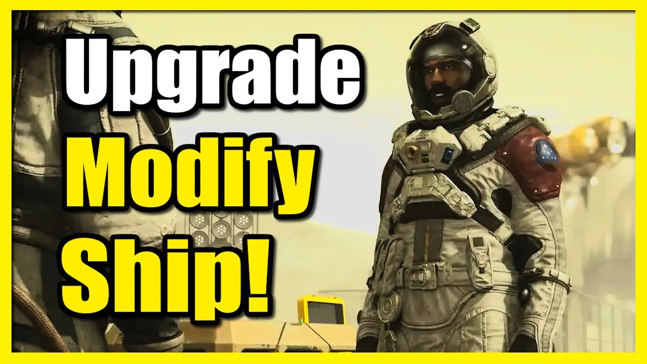 How to Modify & Upgrade your Ship in Starfield (Easy Tutorial) - YouTube