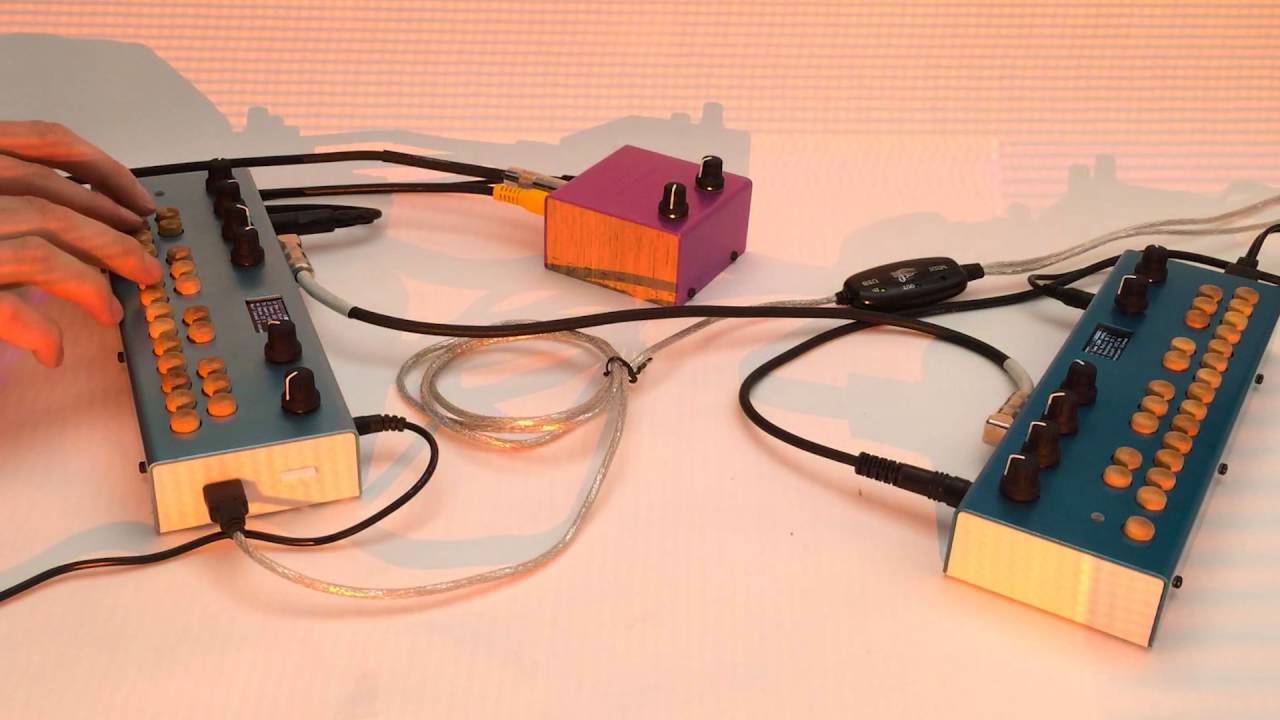 Critter & Guitari - Organelle x Organelle + Rhythm Scope - YouTube