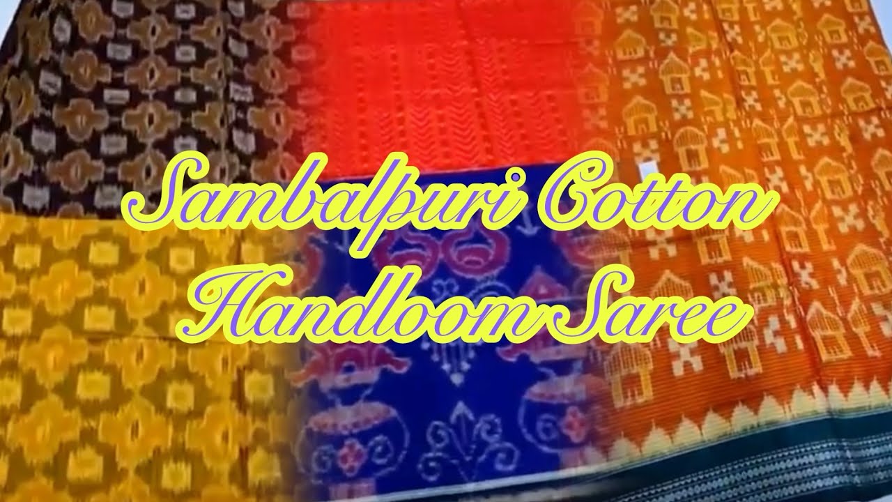 Sambalpuri Cotton Saree #sambalpurihandloom #sambalpuricottonsaree # ...
