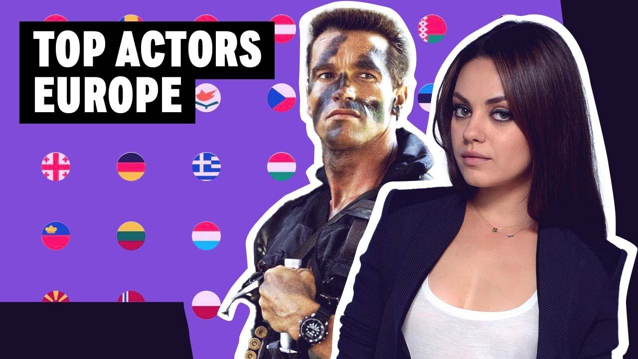 Most famous actors from each European country - YouTube