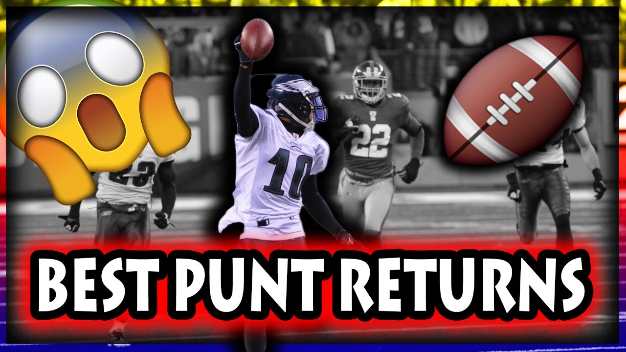 Greatest Punt Returns in Football History - YouTube