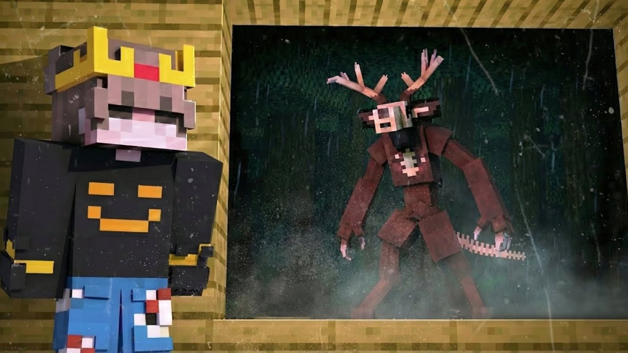 Something Was Hunting Me… | Minecraft Wendigo Horror Mod - YouTube