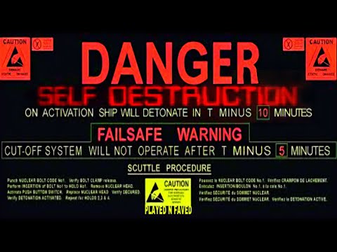 Self Destruct Warning Sound Effect / Sound Of Self Destruction / Female ...