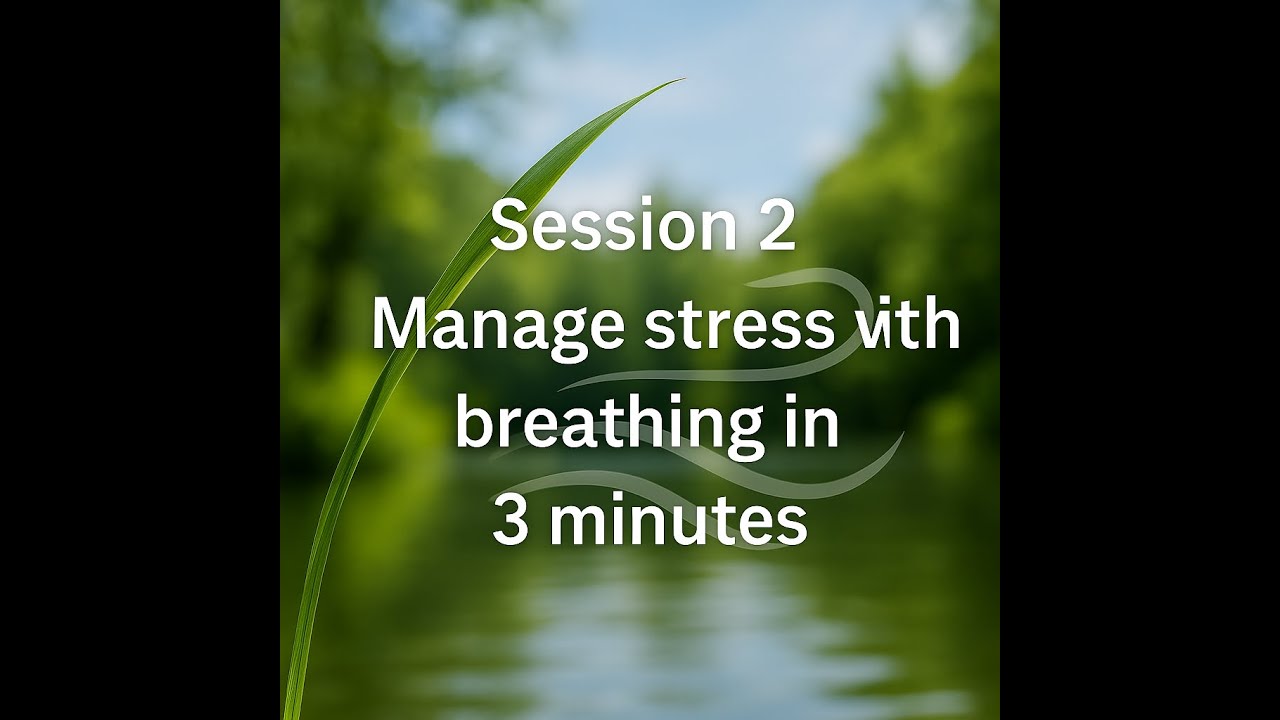 Session 2 : A Simple Technique to Relax in Under 3 Minutes - YouTube