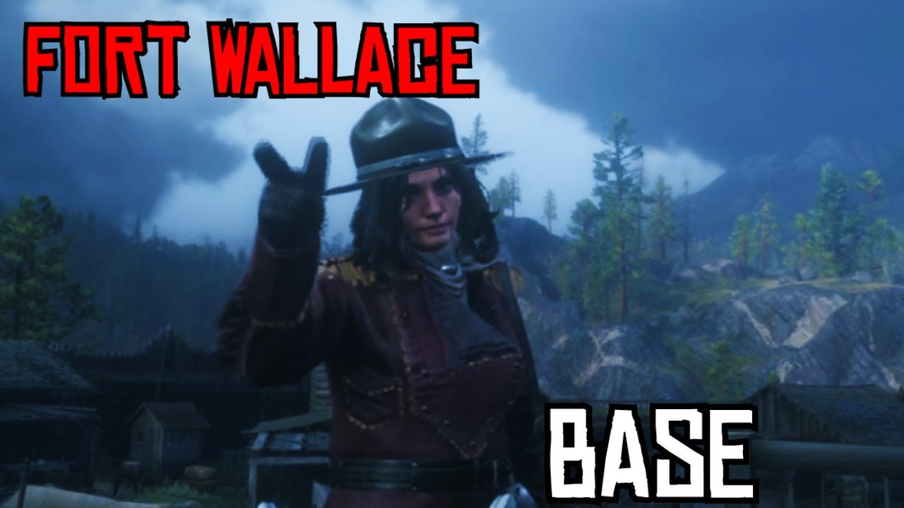*NEW* way to enter in Fort Wallace - Red Dead Online - YouTube