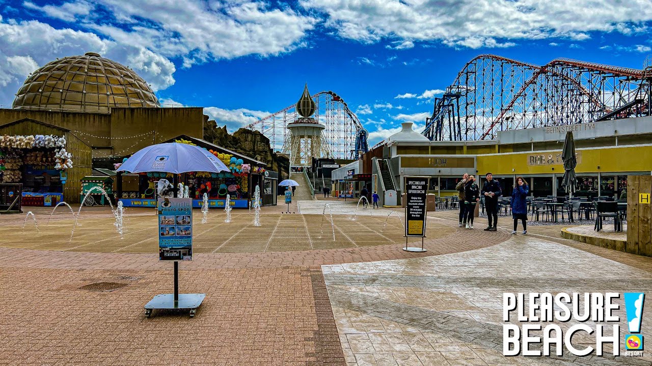 Blackpool Pleasure Beach Complete Walkthrough 4K | October 2024 - YouTube