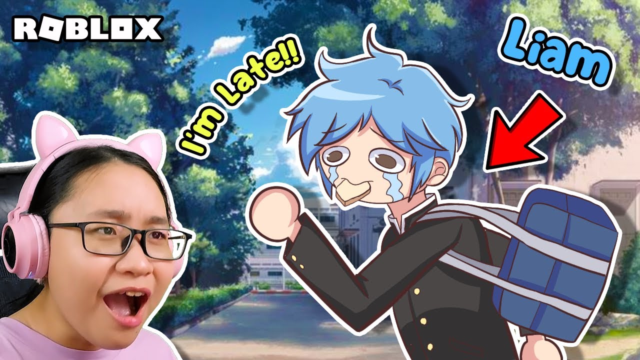 Liam Goes to an Anime School! | Roblox | My Anime Life - YouTube