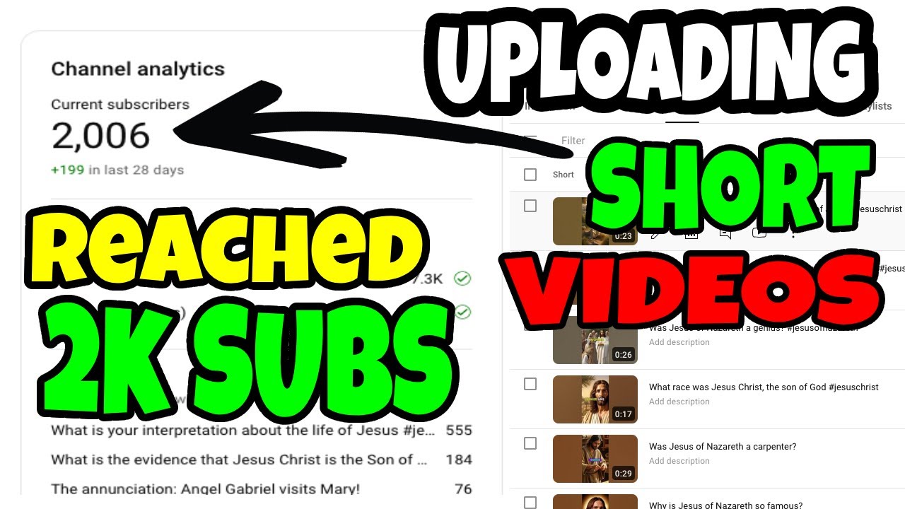 How I Got 2K YouTube Subscribers Using Just Shorts - YouTube