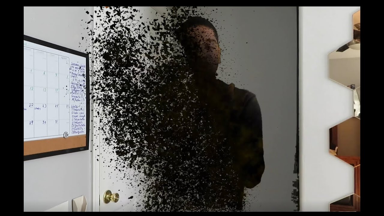Disintegration effect (Marvel Infinity War) - YouTube