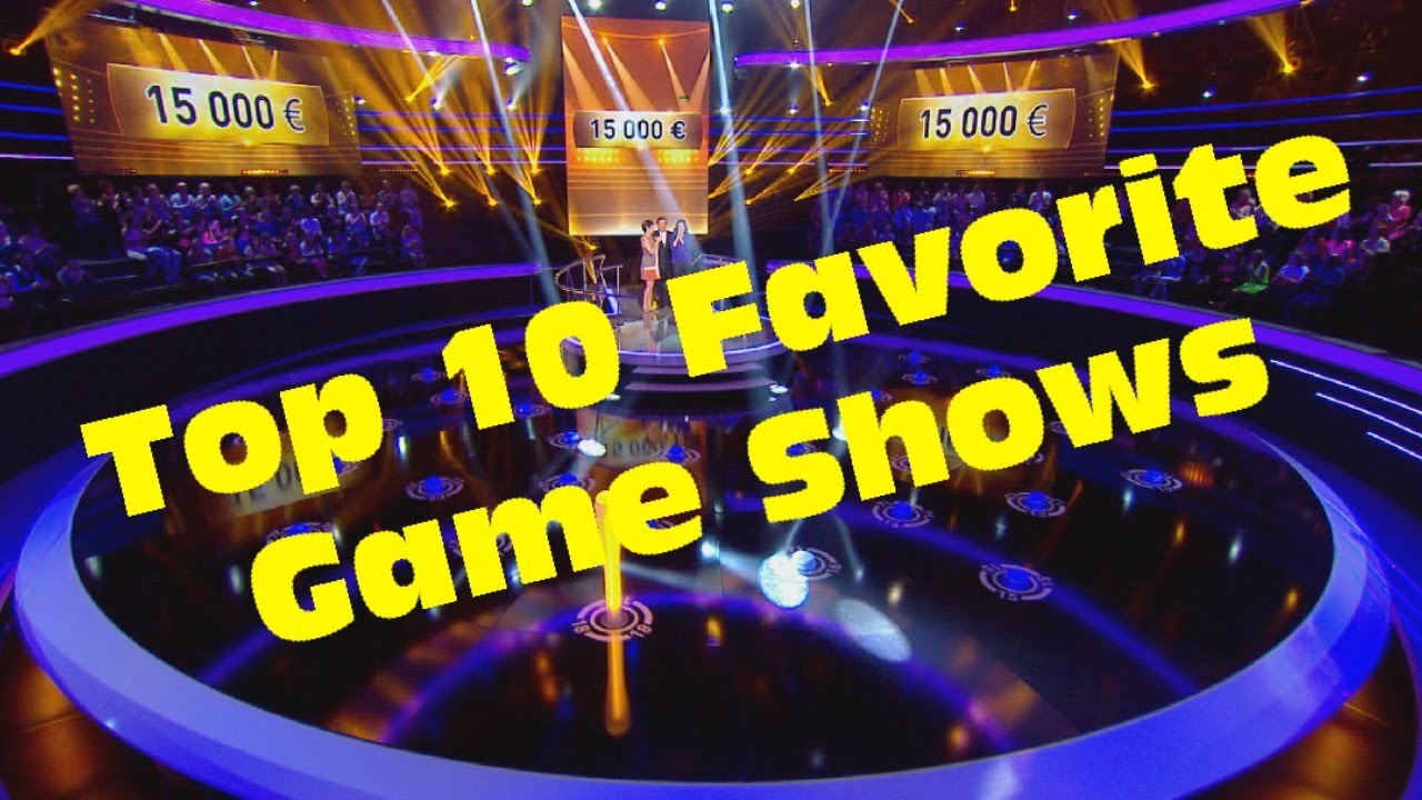 101@7 - My Top 10 Favorite Game Shows + LIVE CHAT! - YouTube
