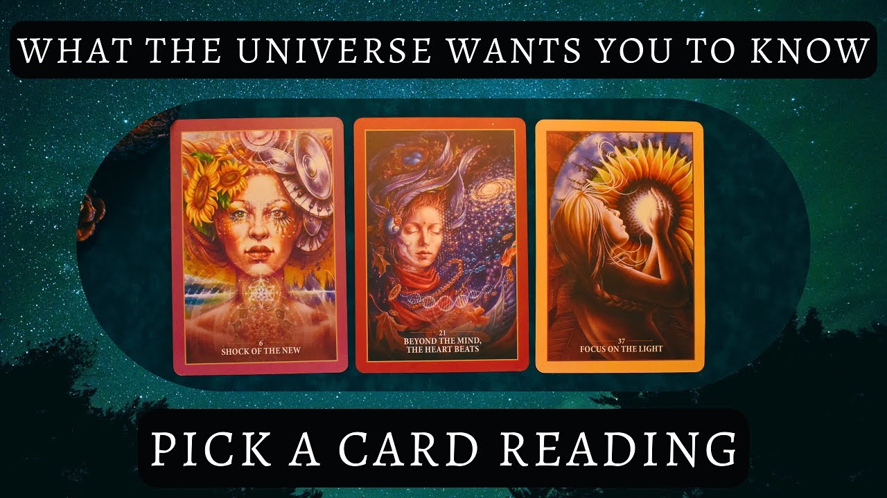 What the Universe Wants You to Know 🌌 Pick a Card Reading - YouTube