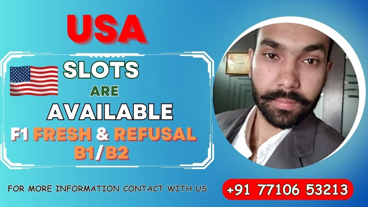 USA Refusal, B1B2, F1F2 interview slots are available | GS Global ...