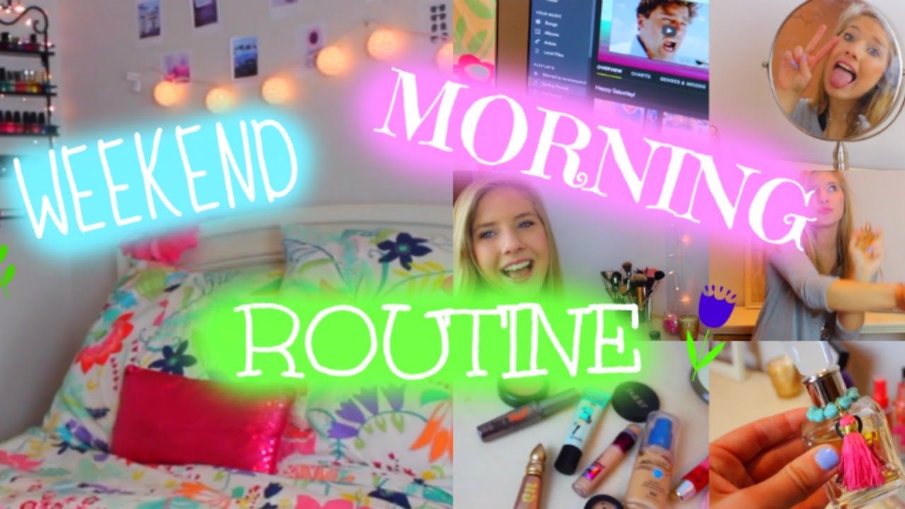 MORNING ROUTINE | Weekend Edition - YouTube