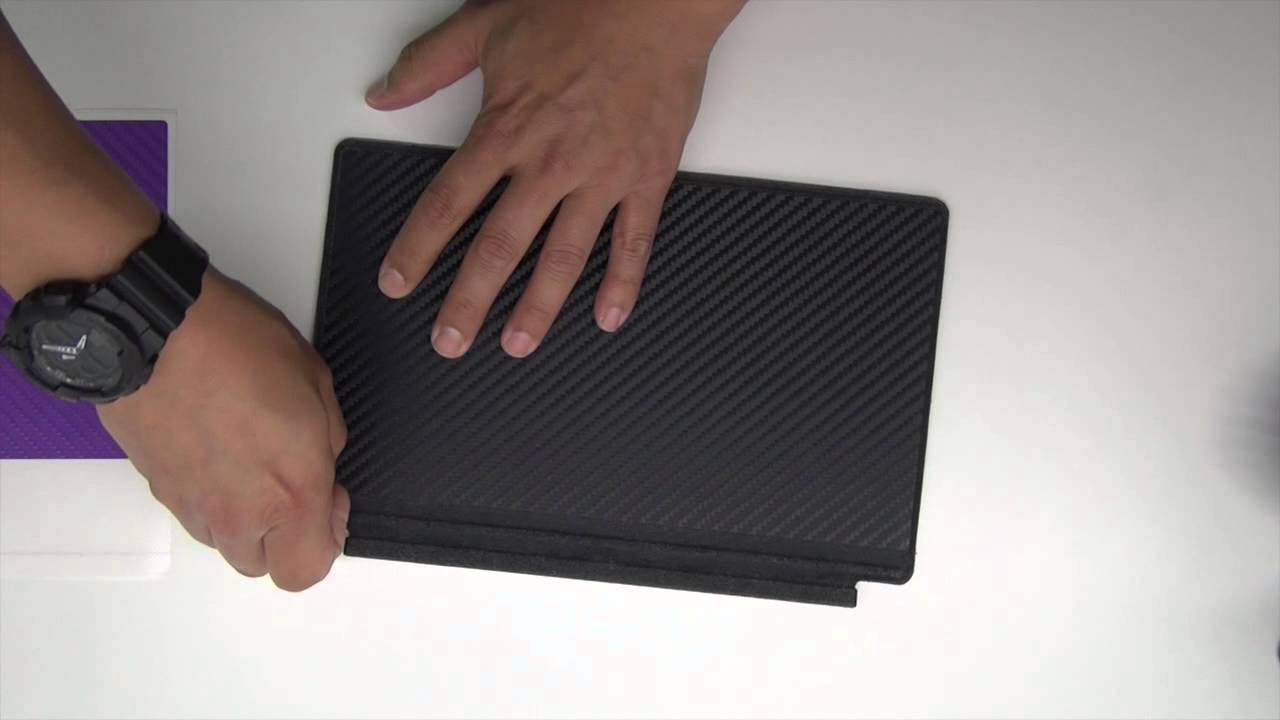 Microsoft Touch Cover for Surface Pro and RT Purple Carbon Fiber ...