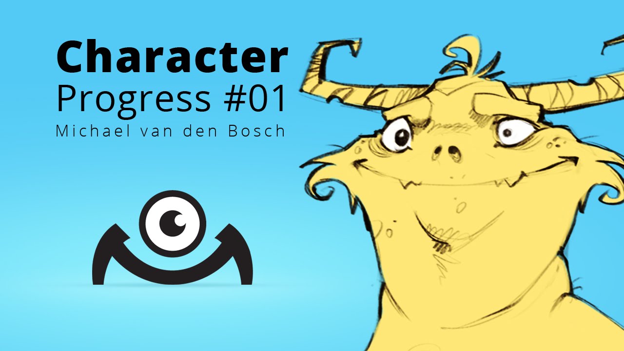 Adobe Photoshop - Character Progress #01 - YouTube