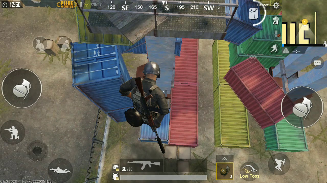 PUBG MOBILE High jump with Grenade for Chicken Dinner - YouTube