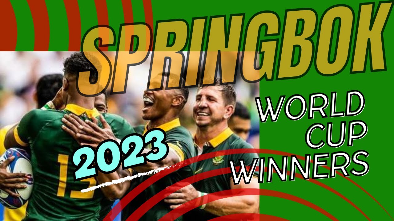 Wow how did the Springbok win it 4 times World Champions Goooo Bokke # ...