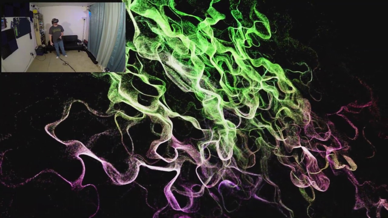 Cosmic Sugar PRO: (htc vr) beauty in particles - YouTube