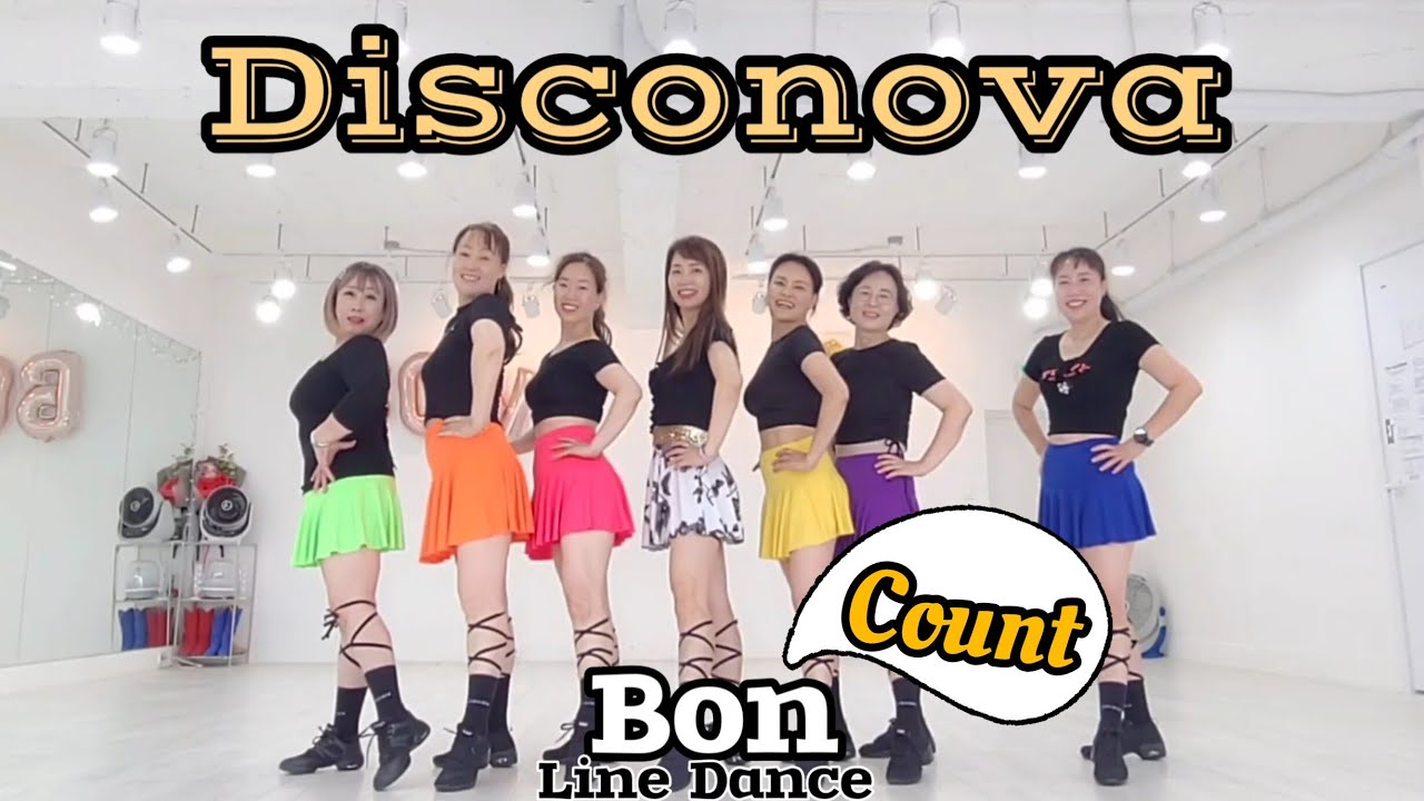 Disconova (Count) - Line Dance - YouTube