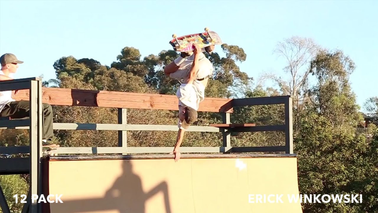 12 Pack: Erick Winkowski | TransWorld SKATEboarding - YouTube