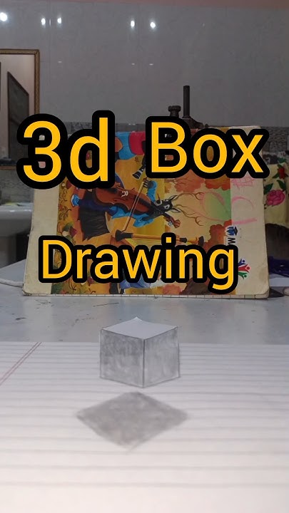 3D Box Drawing||#trendingshorts #viral#drawing #art #painting - YouTube