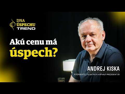 Andrej Kiska: Od práce v USA cez miliónový biznis až do paláca |DNA ÚSPECHU
