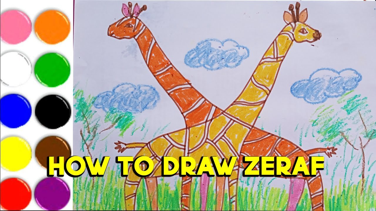 How to draw zeraf - YouTube