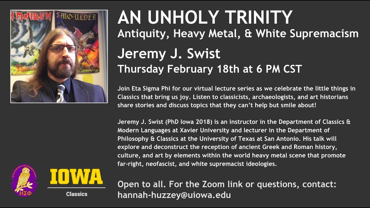 The Little Things Series: Jeremy J. Swist on Antiquity, Heavy Metal ...