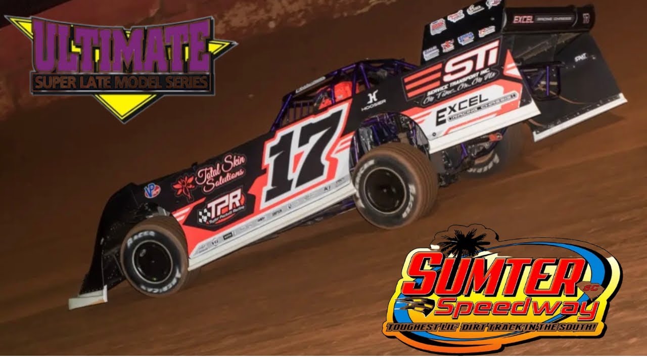 Super racing with the Ultimate super late models at Sumter speedway ...