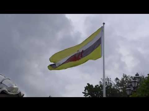Bandar Seri Begawan, Brunei - Brunei Flag HD (2015)