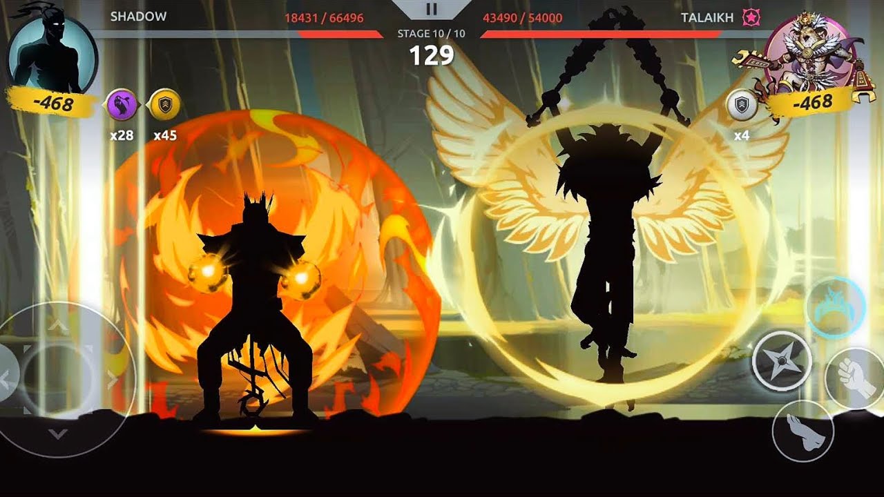 WINGS OF VICTORY | Shades : Shadow Fight Roguelike ACT 3 Chapter 6 ...