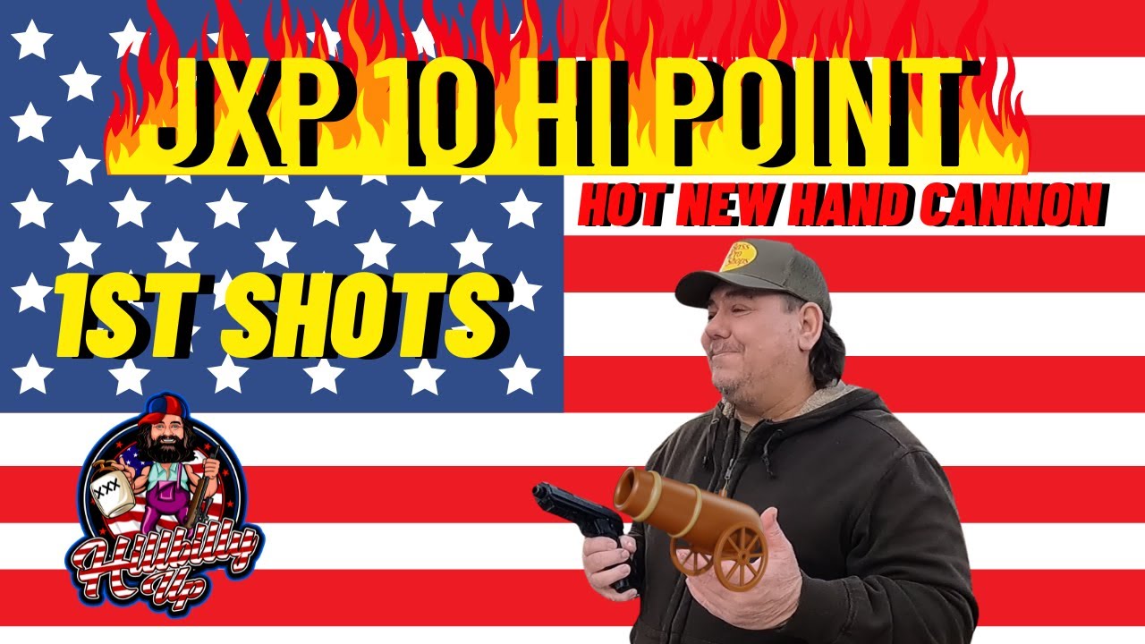 HI POINT JXP10mm 1st SHOTS- THE NEW HAND CANNON #jxp10 #hipoint #10mm ...