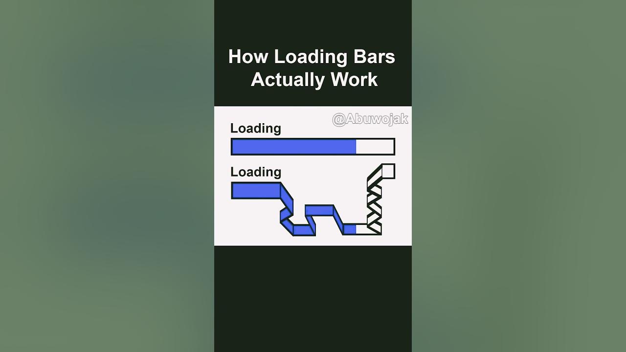 How loading bars actually work?! - YouTube