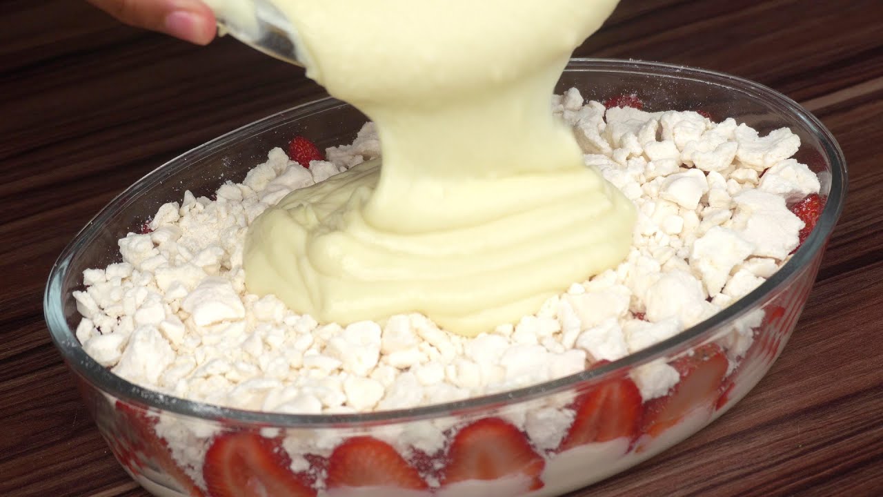 Receita de Merengue de Morango, fácil e muito deliciosa! - YouTube