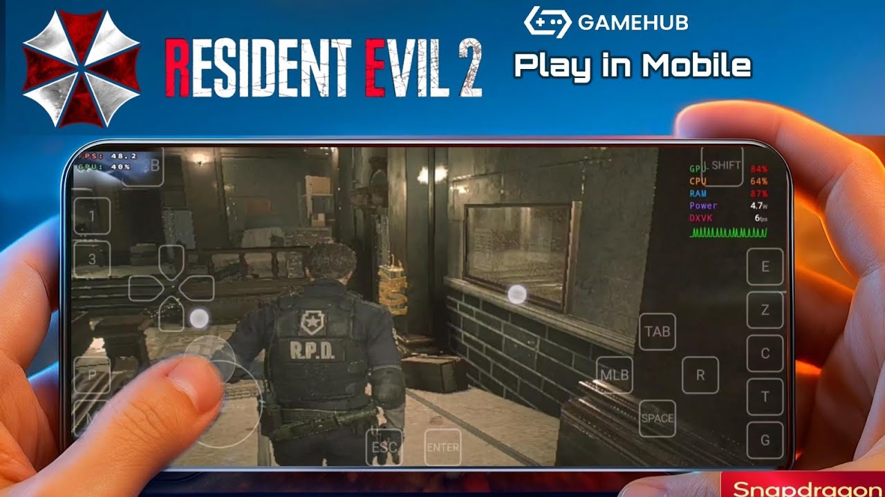 Pc Resident Evil 2 Remake Play in Low End Mobile on Gamehub Emulator ...